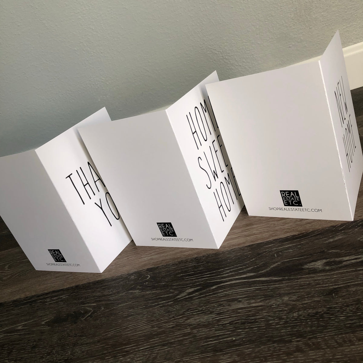 Note Cards - Simplicity Bundle (5x7 Fold) – Real Estate Etc.